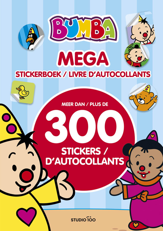 Bumba | Boek Mega Stickerboek | Babee World